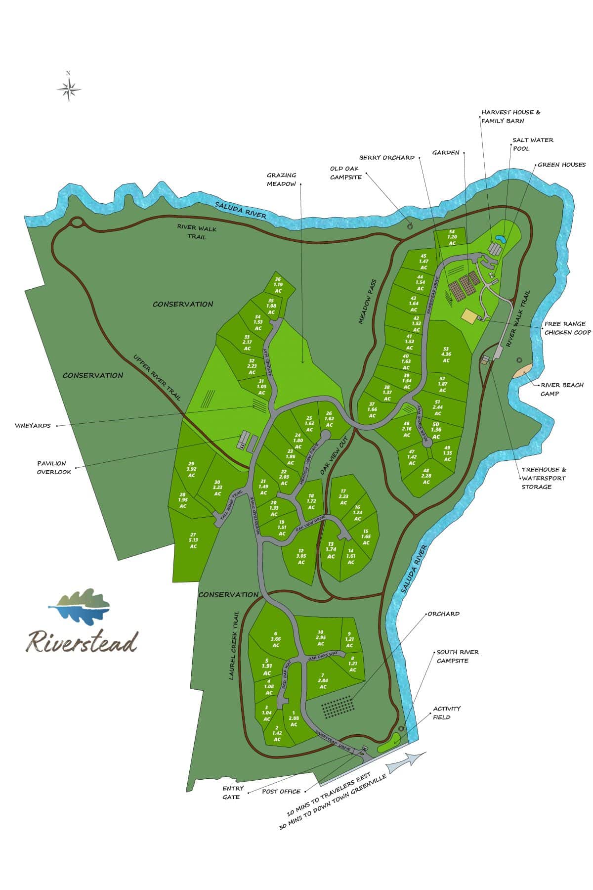 Map | Riverstead | Discover Resilient Living